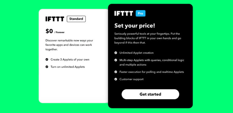 IFTTT Proの機能を使ってみた。有料と無料プランの違いはこれ！ - CHASUKE.com